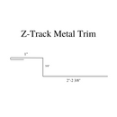 Trim Pieces: L–Trim Interior & Exterior Corners & Z-Trim – Dakota Tin